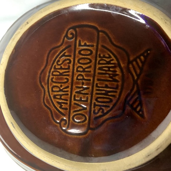 Marcrest | Kitchen | Vintage Marcrest Oven Proof Stoneware Daisy Dot ...